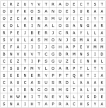 Mountains & Mountain Ranges Word Search Puzzle - Empnefsys & Travel
